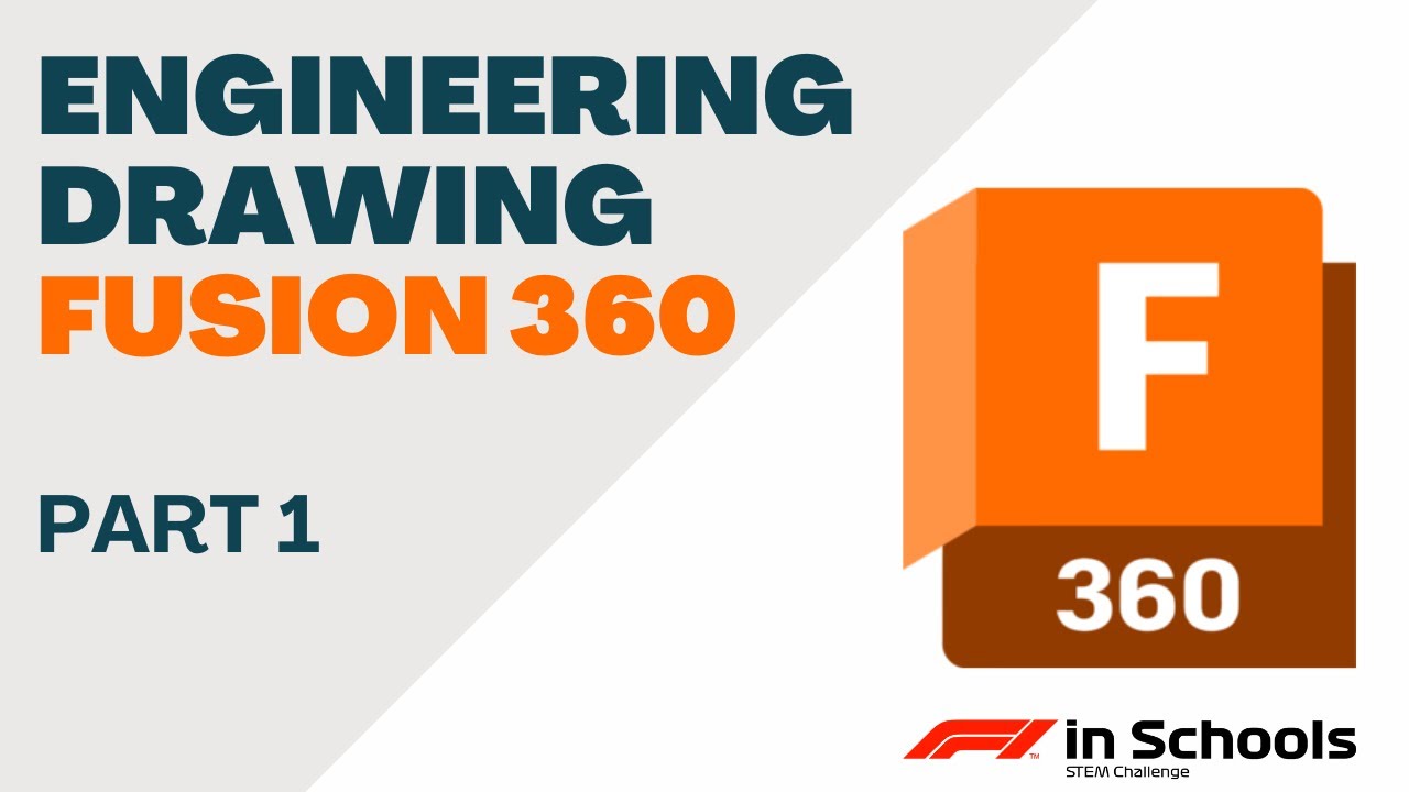 PART 1: ENGINEERING DRAWING - Fusion 360 - YouTube
