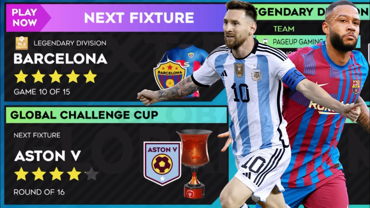 DLS 2023 Gameplay | Dream League Soccer 2023 Legendary Division - YouTube