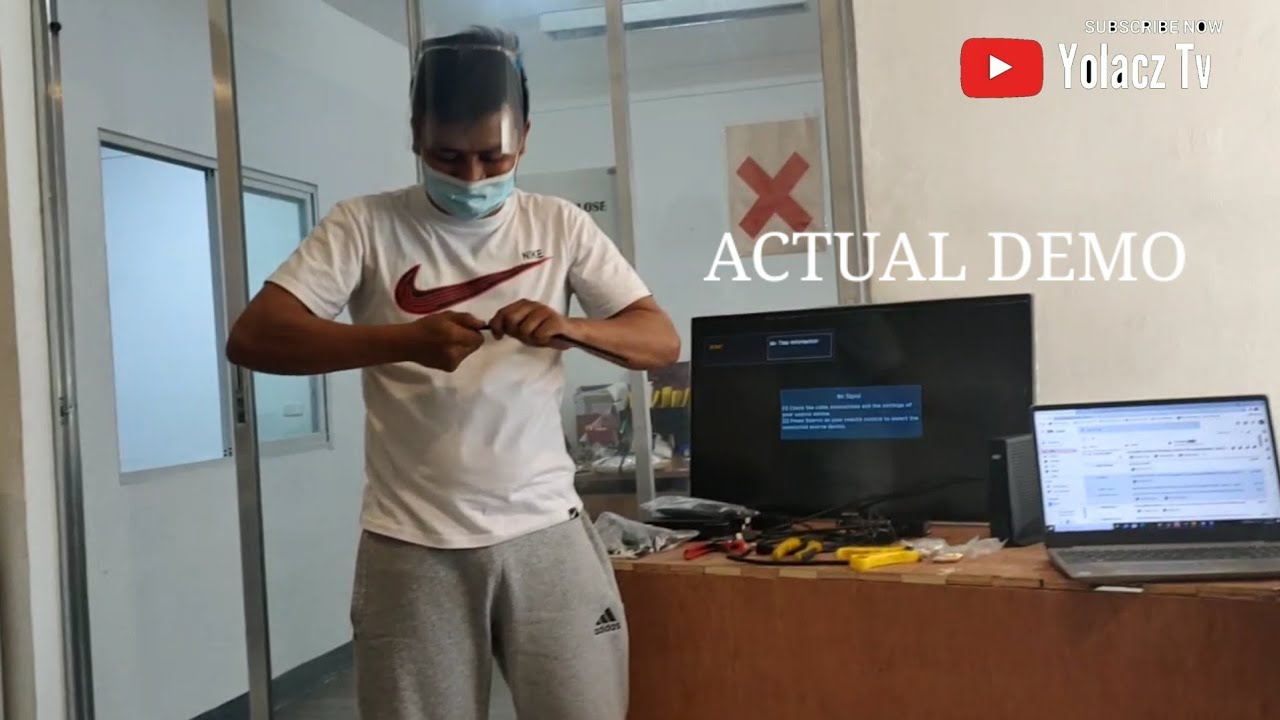 FIELD TECH INSTALLER TRAINING // ENJOY LANG SA WORK w/ my WORKMATE ...