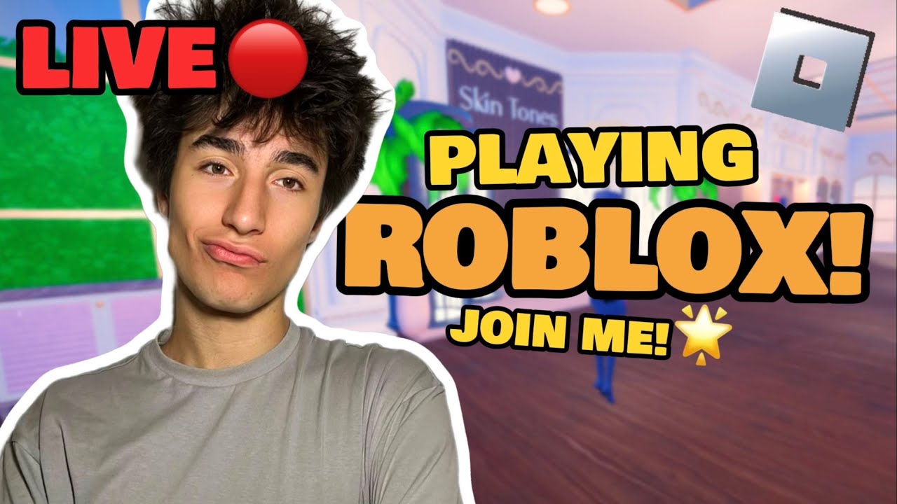 🛑LIVE! PLAYING ROBLOX WITH EVERYONE! JOIN! - YouTube