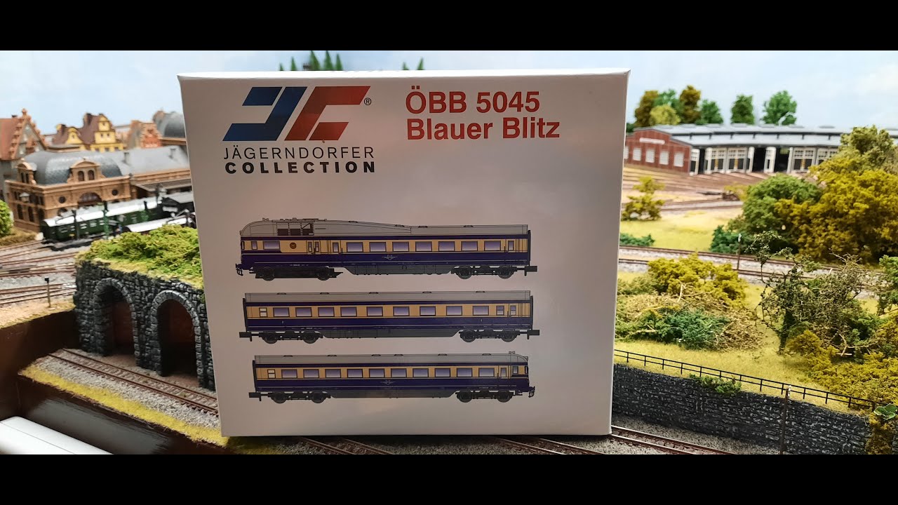 Jägerndorfer ÖBB 5045 Blauer Blitz Spur N. - YouTube