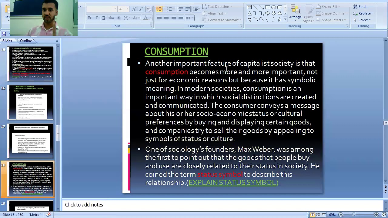 Lesson -4 ( The Market as a Social Institution) (Lecture No -5) Class ...