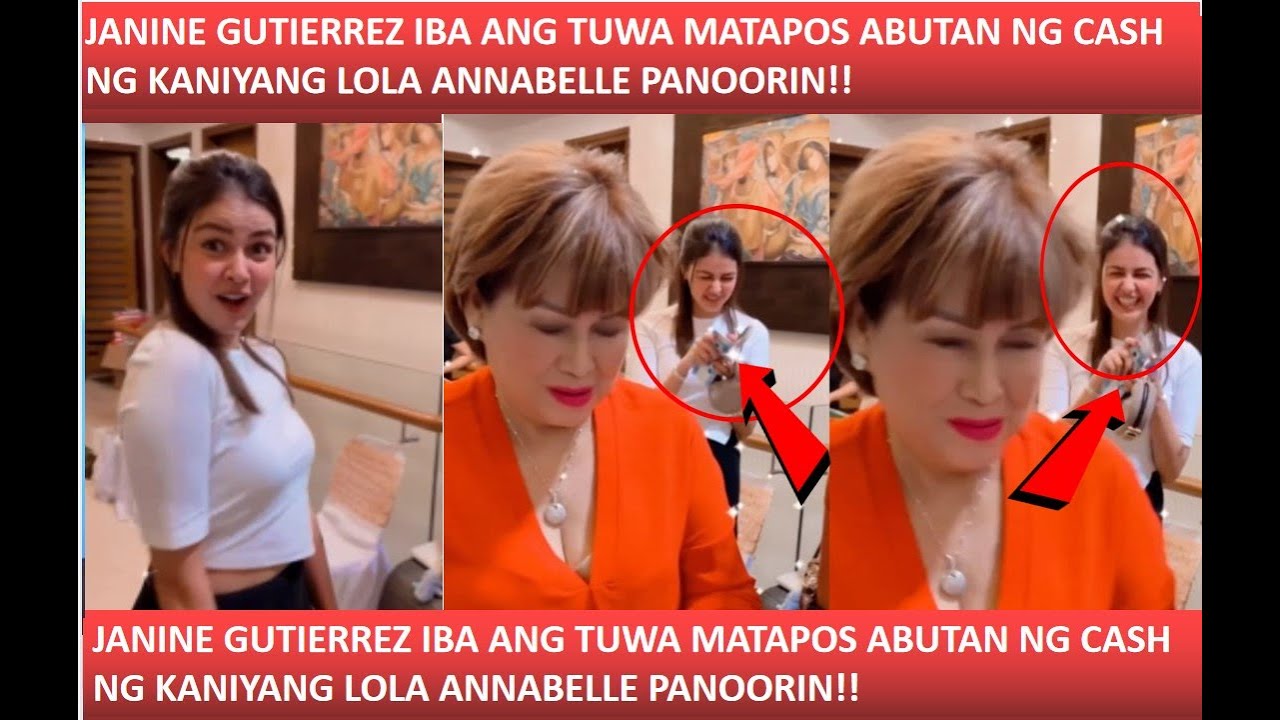 JANINE GUTIERREZ SPOTTED NAGTATALON SA TUWA MATAPOS BIGYAN NG LOLA ...