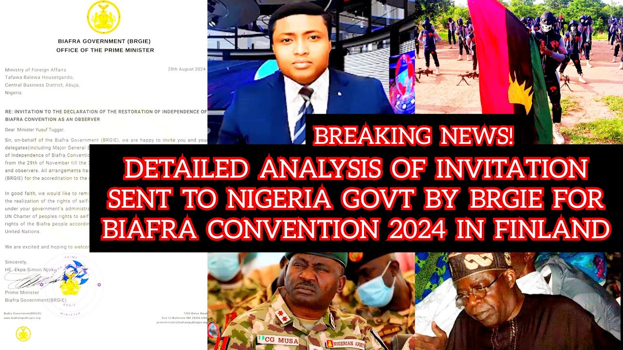 Simon Ekpa Sends Official Invitation to Nigeria Govt for Biafra ...