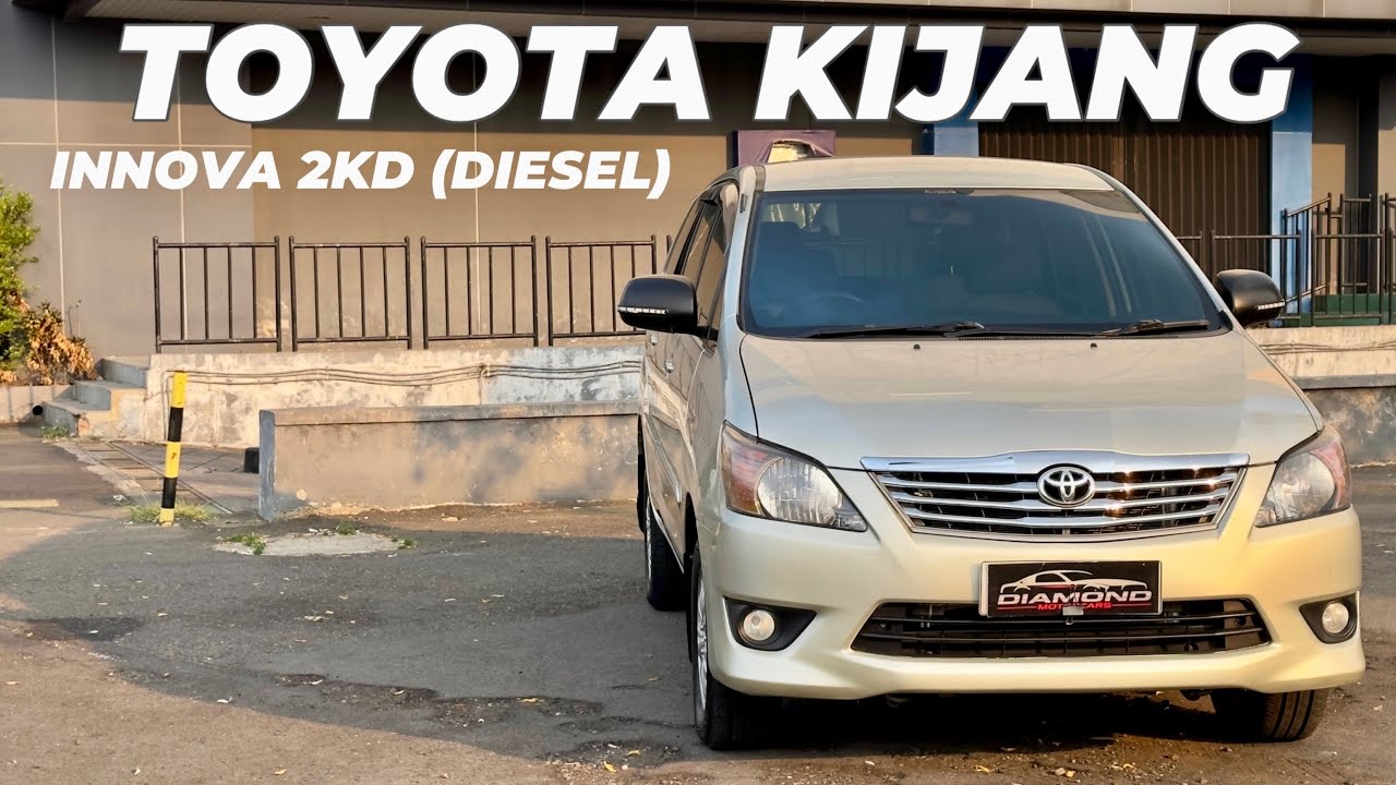 TOYOTA KIJANG INNOVA G DIESEL (2KD) MANUAL 2012 - CIAMIK - YouTube