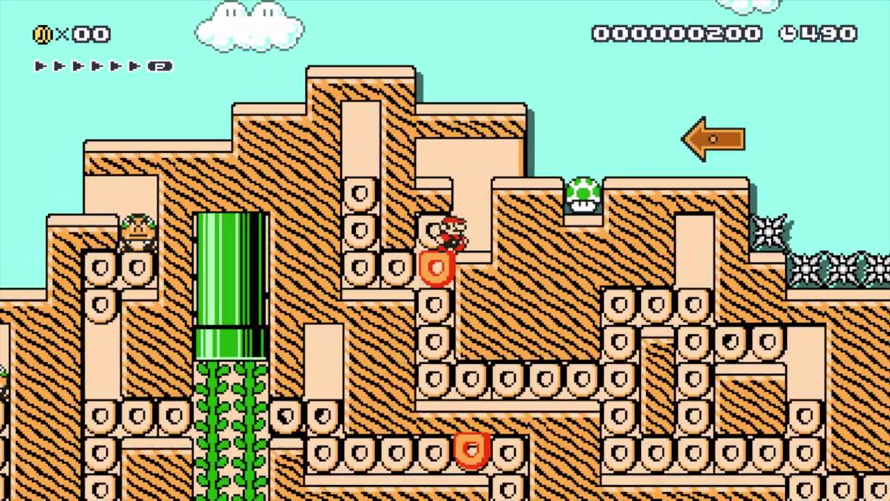 Diglett's Cave by Levi - Super Mario Maker - No Commentary 1AC - YouTube