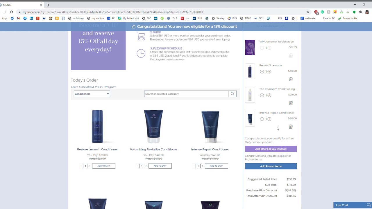 How to get your VIP account started with me and Monat! - YouTube
