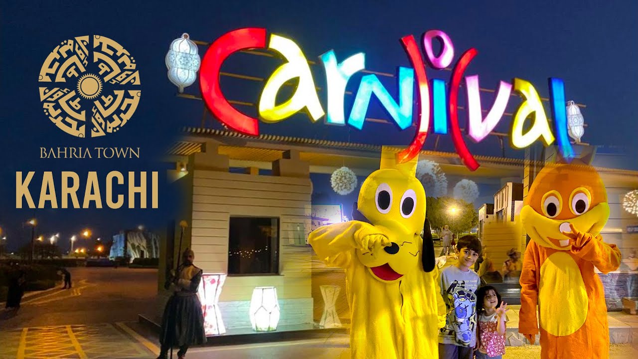 Bahria Town Karachi Carnival Park | Vlog - YouTube