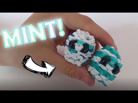 HAPPY MINT TUTORIAL! Rainbowloom Beginners! By Kittycatloom - YouTube