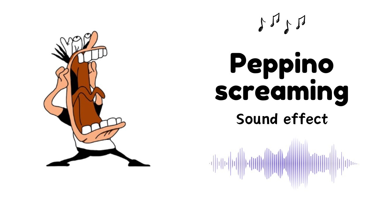Peppino screaming Sound Effect | Soundboard Link 🔽🔽 - YouTube