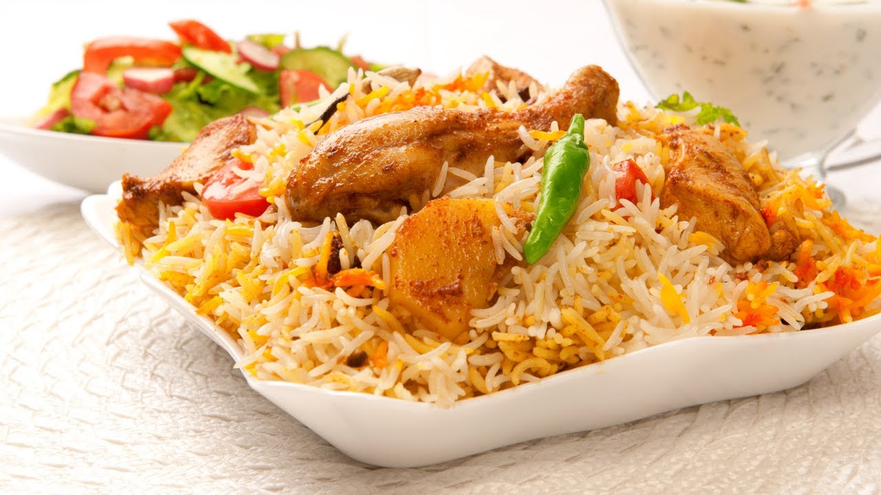 CHICKEN BARBEQUE BIRYANI I RESTAURANT STYLE CHICKEN TIKKA BIRYANI - YouTube