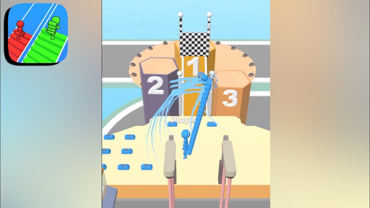Bridge Race - All Levels Gameplay Android (Levels 16-20) - YouTube