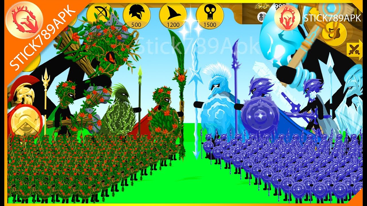 STICK FIGURE MEGA FINAL BOSS LEAF VS SPEAROS, FINAL BOSS ICE | Stick ...