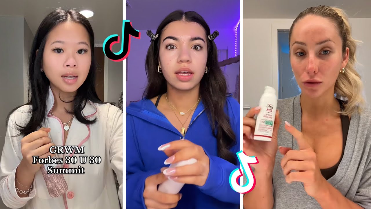 Makeup Tutorial Tiktok Compilation - GRWM ( Get Ready With Me ) ️ ...