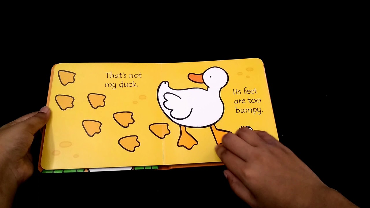 Usborne Thats not my duck... | Touchy feely books - YouTube