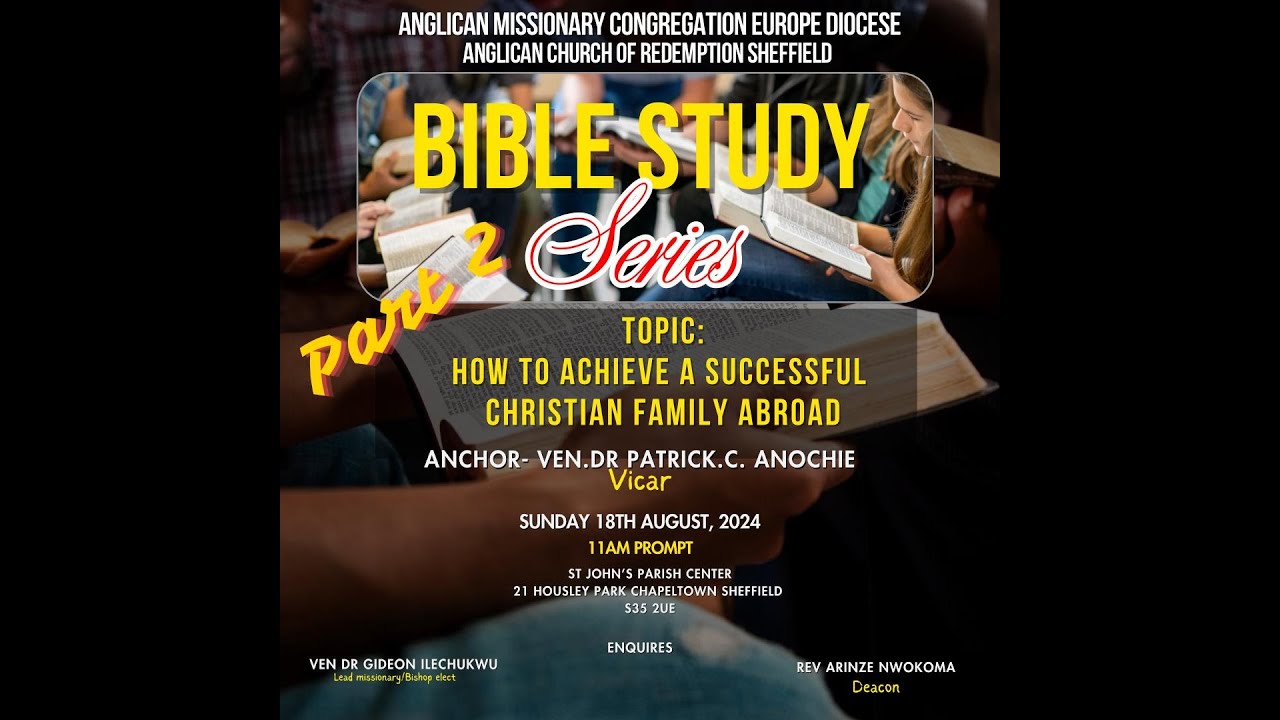 Welcome to our Bible Study Service - YouTube