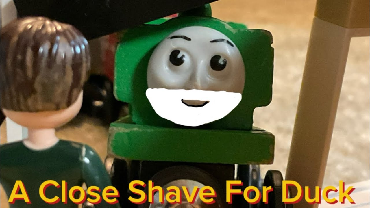 A Close Shave For Duck (Wooden Railway Remake). - YouTube