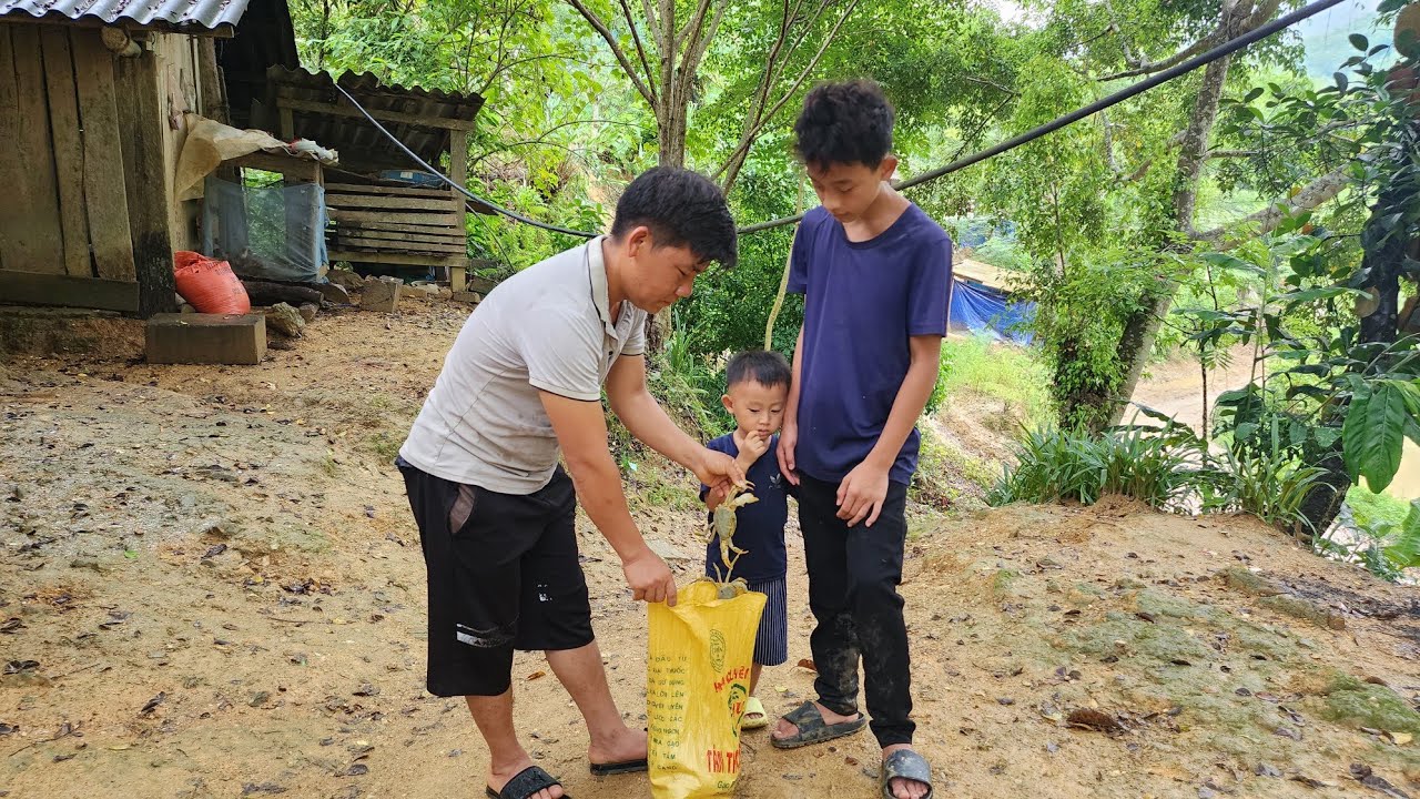 kind man: help the orphan boybuy all the crabs, - YouTube