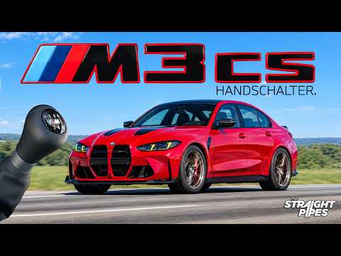 YOU SHIFT WITH YOUR HAND! 2027 BMW M3 CS Handschalter Review