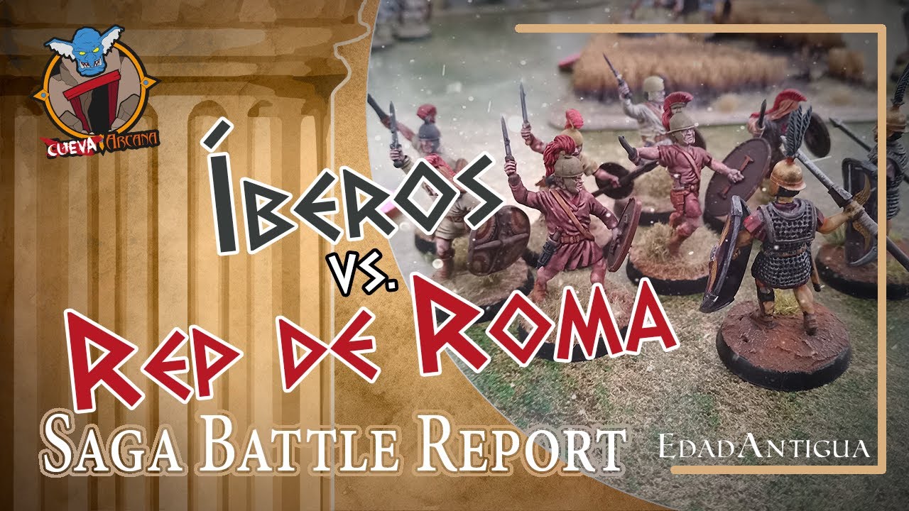 SAGA | Informe de batalla: Íberos vs República de Roma | Edad de Aníbal ...