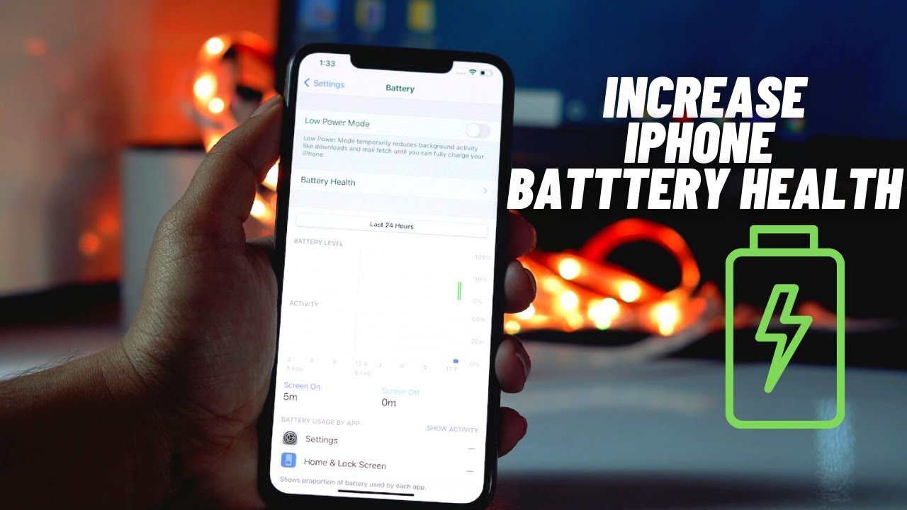How to Increase iPhone Battery Health - YouTube