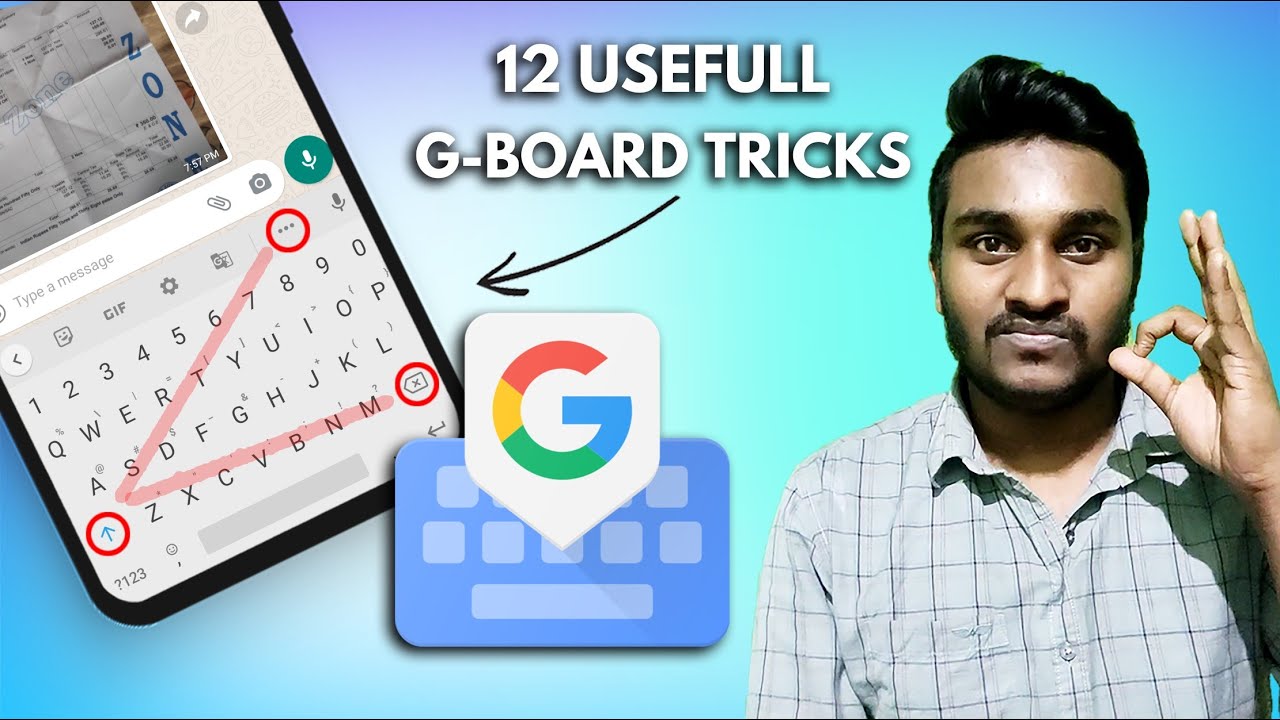 12 UseFul Google keyboard (G-Board) Tricks You Should Know! - YouTube