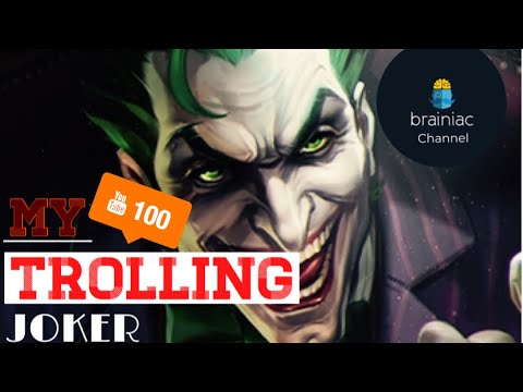 Aov-My Trolling Gameplay😱😂(The Joker) - YouTube