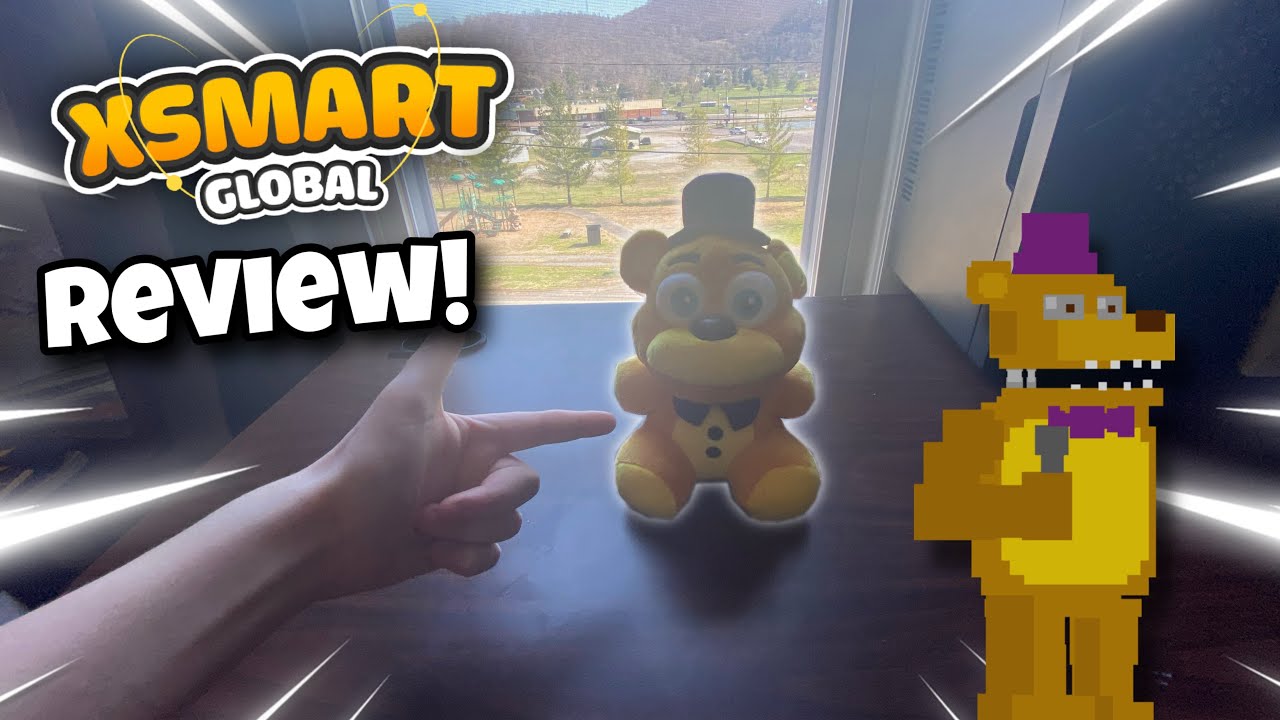 XSmart Global Fredbear plush Review! (Fnaf Plush) - YouTube