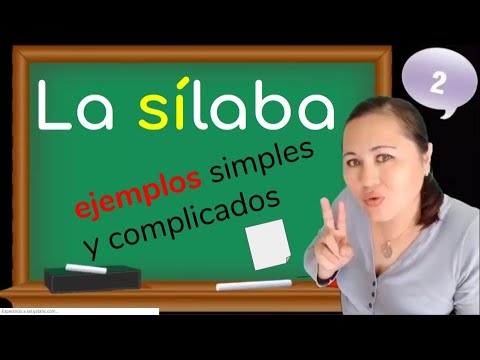 Division De Silabas En Espanol