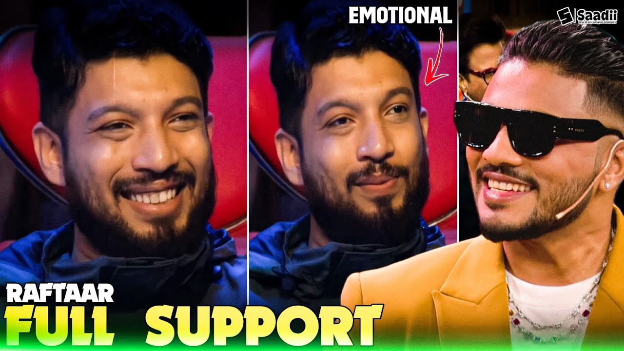 Raftaar full Support to Naezy | Raftaar rap in bigg boss | Naezy rap ...