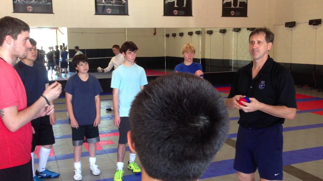 Michael Marx's epee clinic at Academy of Fencing Masters - exercises ...