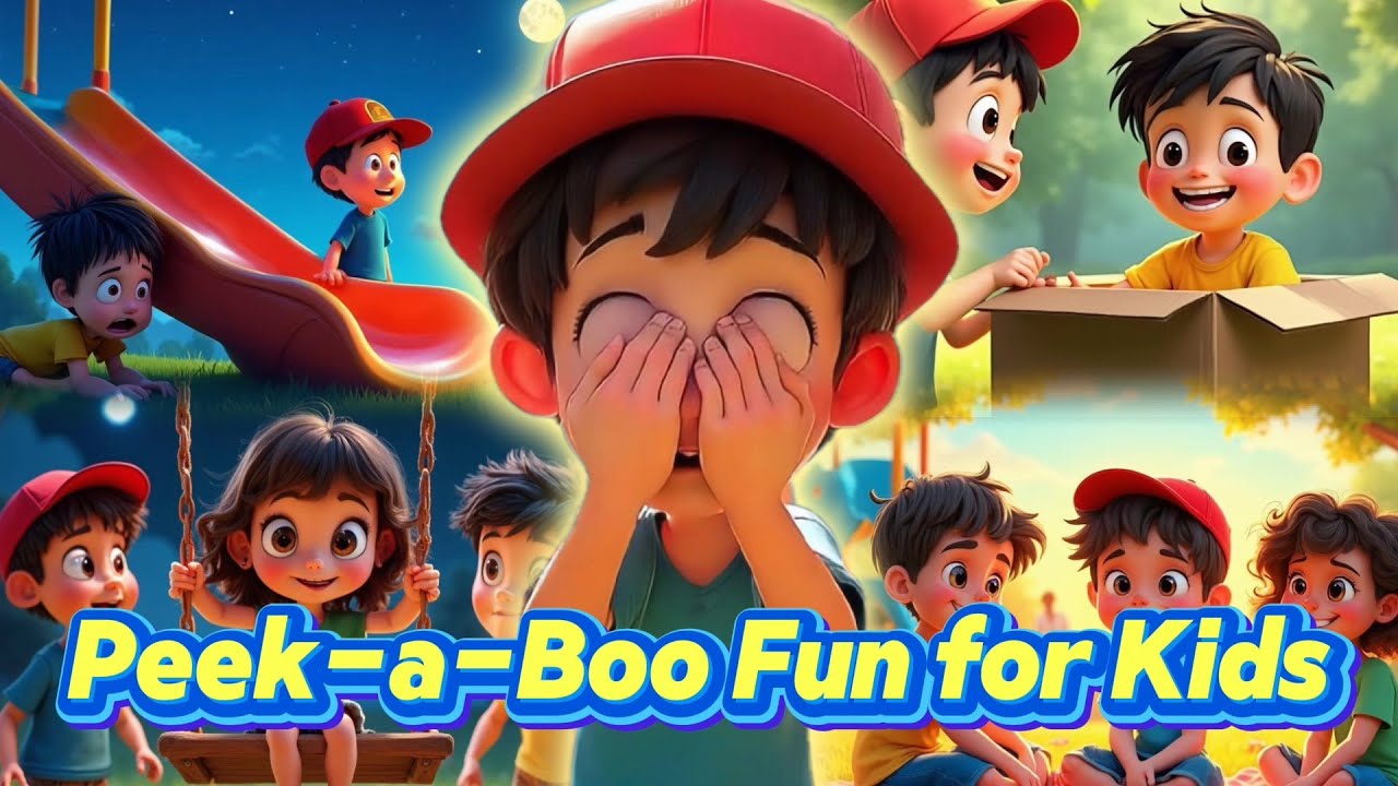 Peek a Boo Fun Song for Kids - YouTube