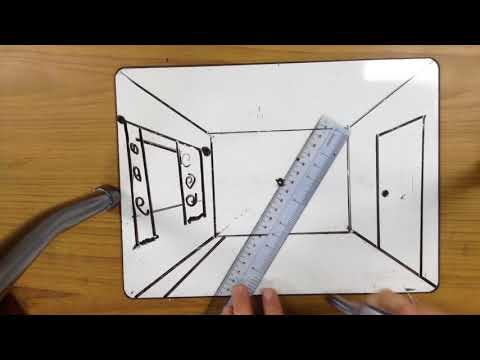 How To Draw A 3D Room (Revised Beginner Video)