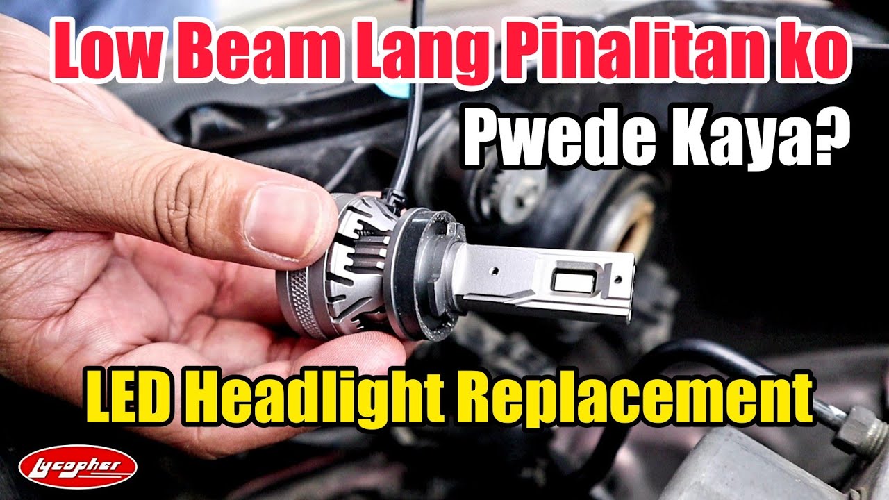 Ano ang mangyayari kung Low beam LED lang ang ikakabit? LED Bulb ...