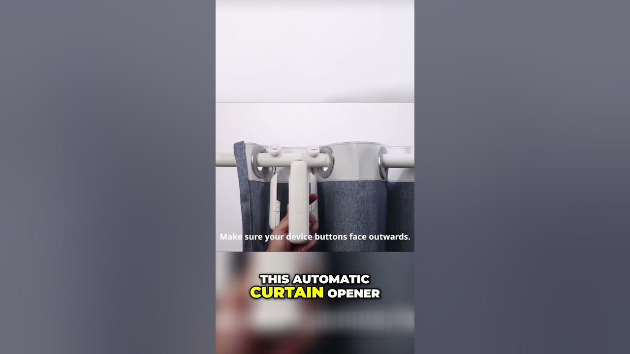 Automate Your Curtains with the Ultimate Curtain Opener - YouTube