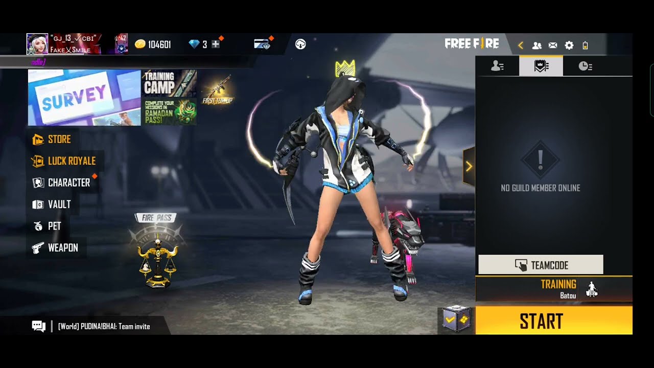 free fire new season # free fire 70 UP leval Banda free fire about new ...