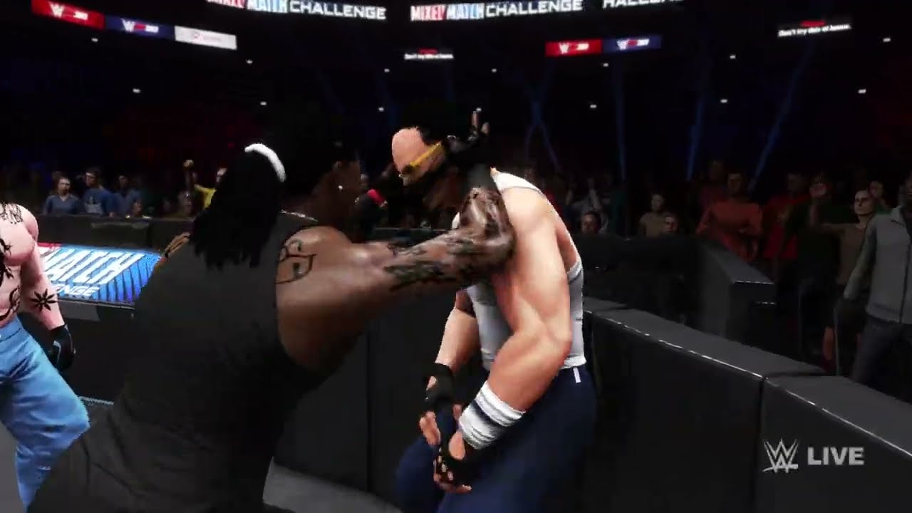 Def Jam Wrestling 2k20 Busta Rhymes Skull Danny Trejo Youtube