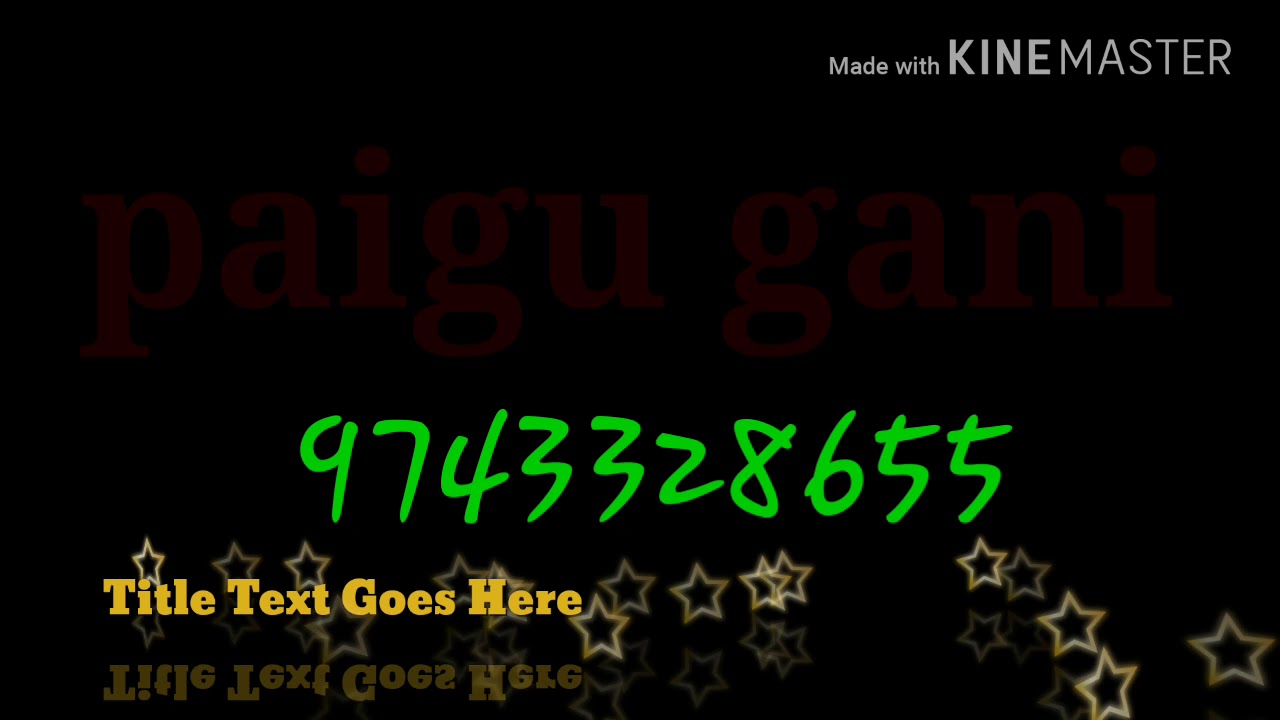 Paigu gani - YouTube