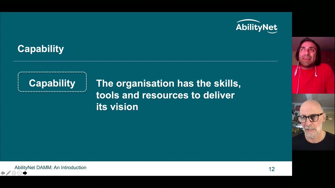 AbilityNet Digital Accessibility Maturity Model - an introduction - YouTube