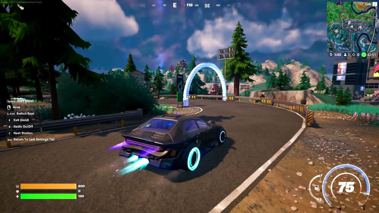 NITRO DRIFTER Free Roam Season 2 Chapter 4 - FULL HD Fortnite - YouTube