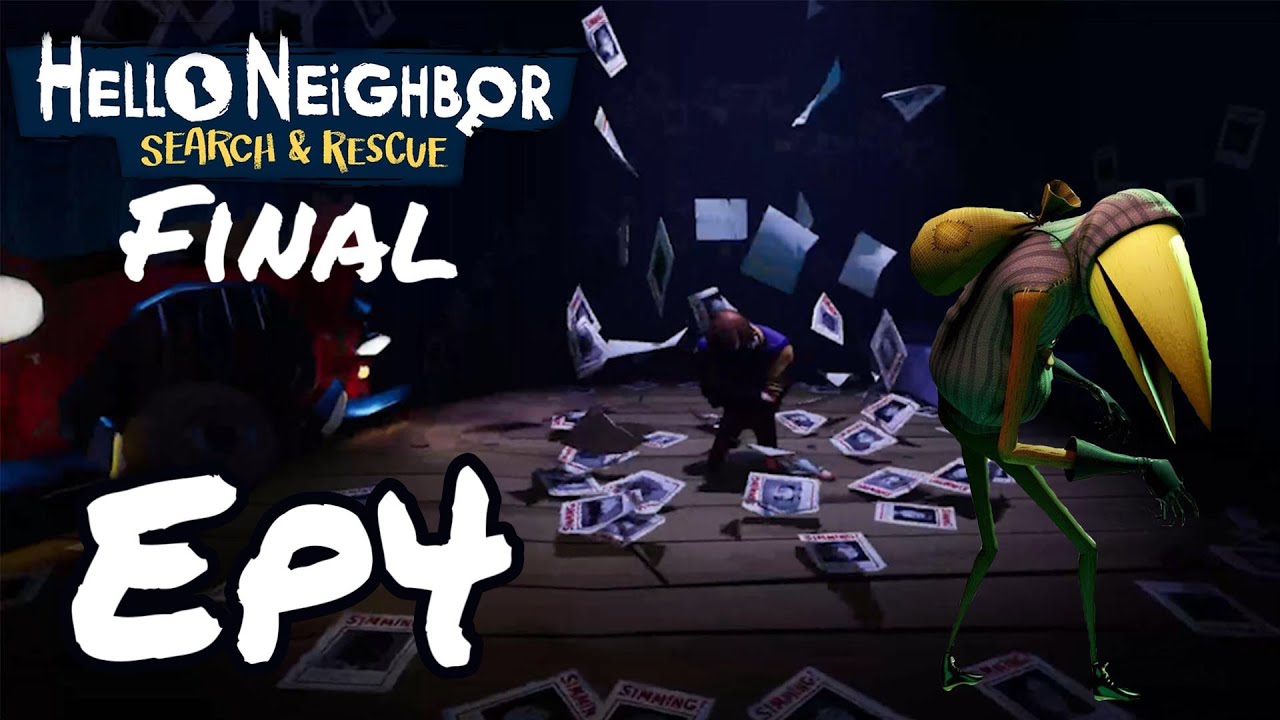 Hello Neighbor VR | Episode 4 (FINAL) Part 1: The Crow man joins the ...