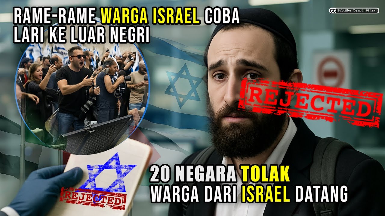 DUNIA Menentang Israel: Warga Israel Di Usir Rame Rame Dari Tanah Air ...