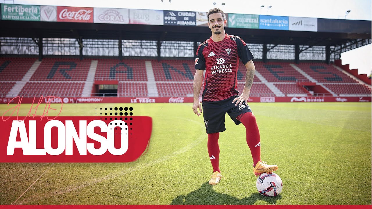 👕 Presentación oficial, Julio Alonso: "Si puedo hacer el esfuerzo por ...