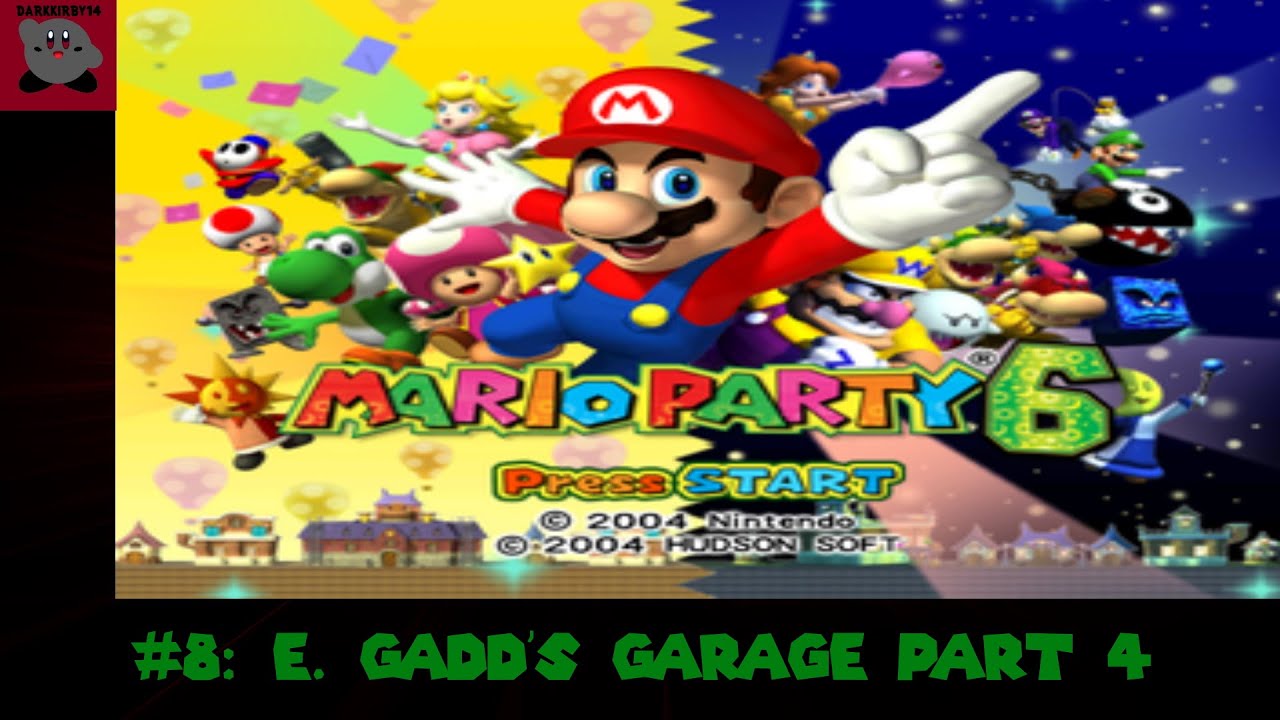 Mario Party 6 #8: E. Gadd's Garage Part 4 - YouTube