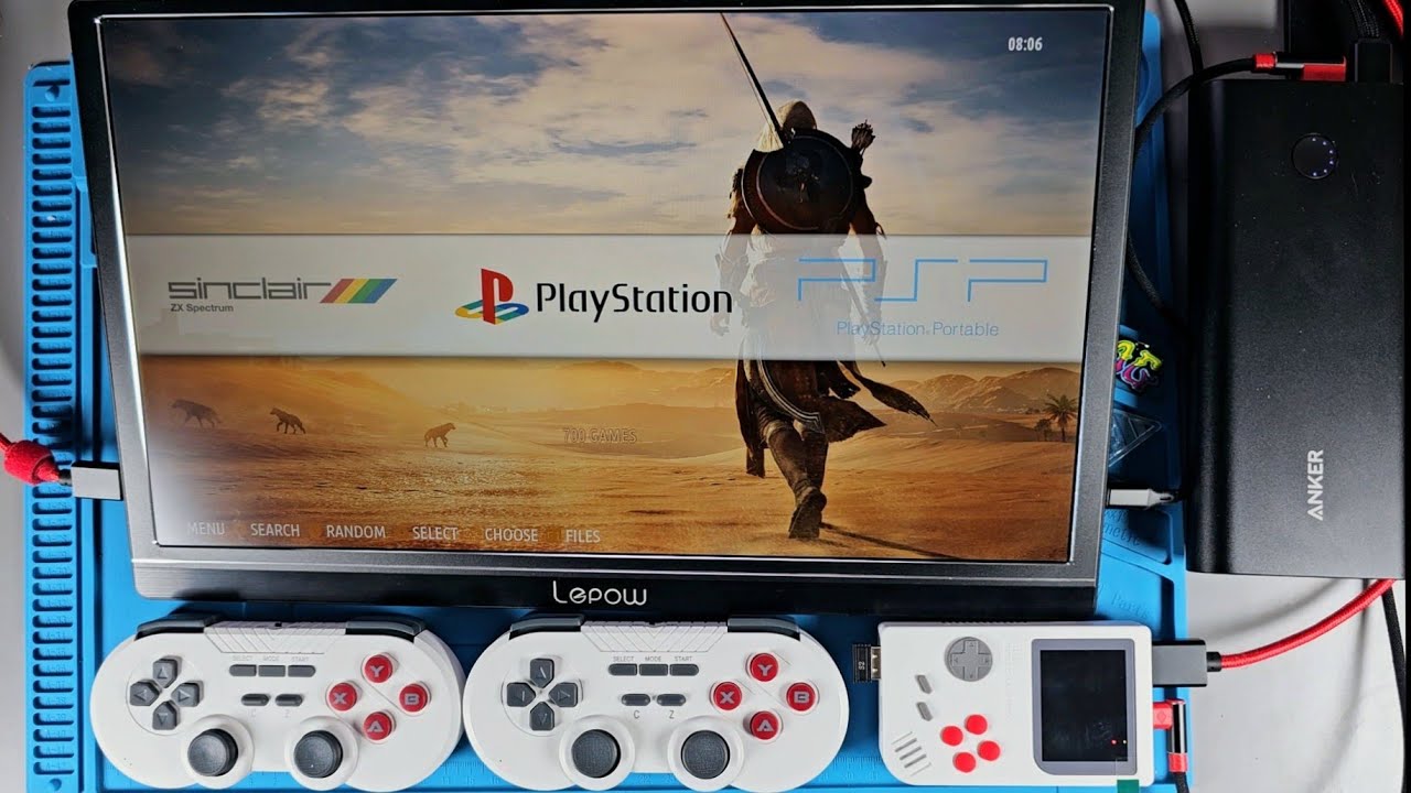 The $30 K8 Retro Game Box - 40,000+ Games! - Portable Setup - YouTube