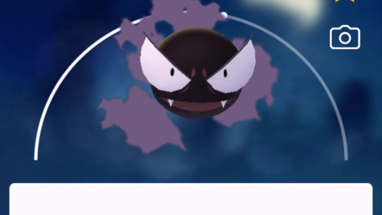 Pokemon GO Gastly Pokedex 360 Degree View - YouTube