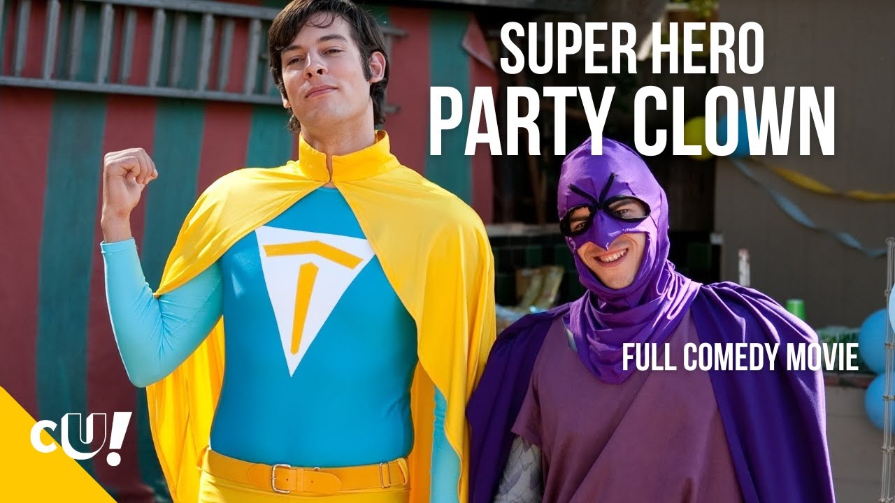 Super Hero Party Clown | Full Length Comedy Movie | Crack Up! - YouTube