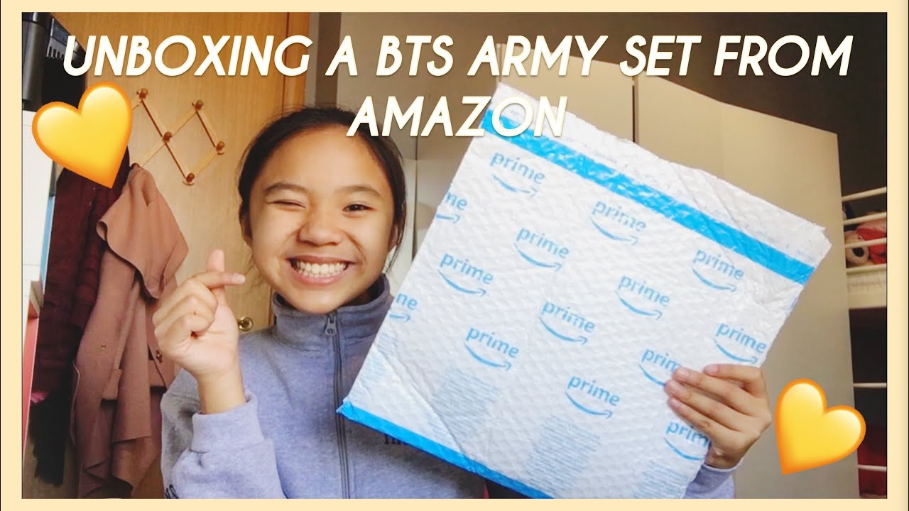 💛Unboxing A BTS ARMY Set (unofficial) From Amazon💛 - YouTube