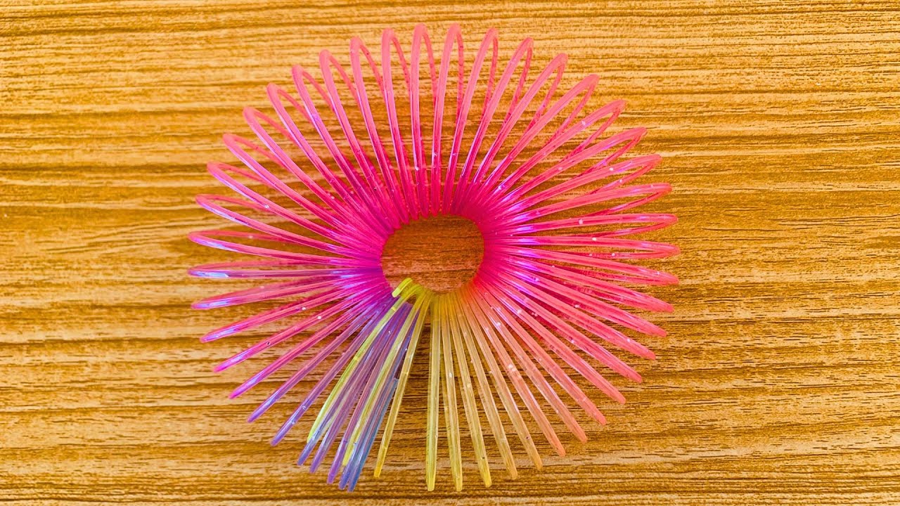 Anti Stress rainbow spring. Crisp rainbow spring for stress asmr # ...