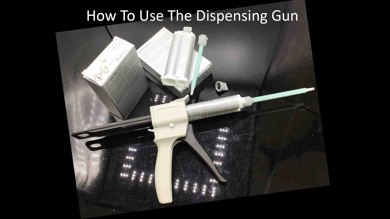How To Use The Swarovski Glue Dispensing Gun - YouTube
